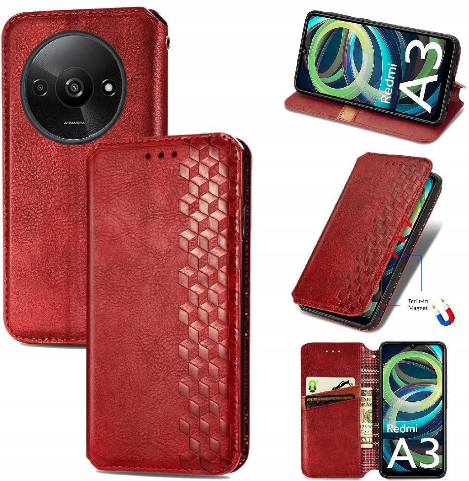 Etui Dla Xiaomi Redmi A3 Osłona Z Klapką Funkcja Portfela Projektowanie ...