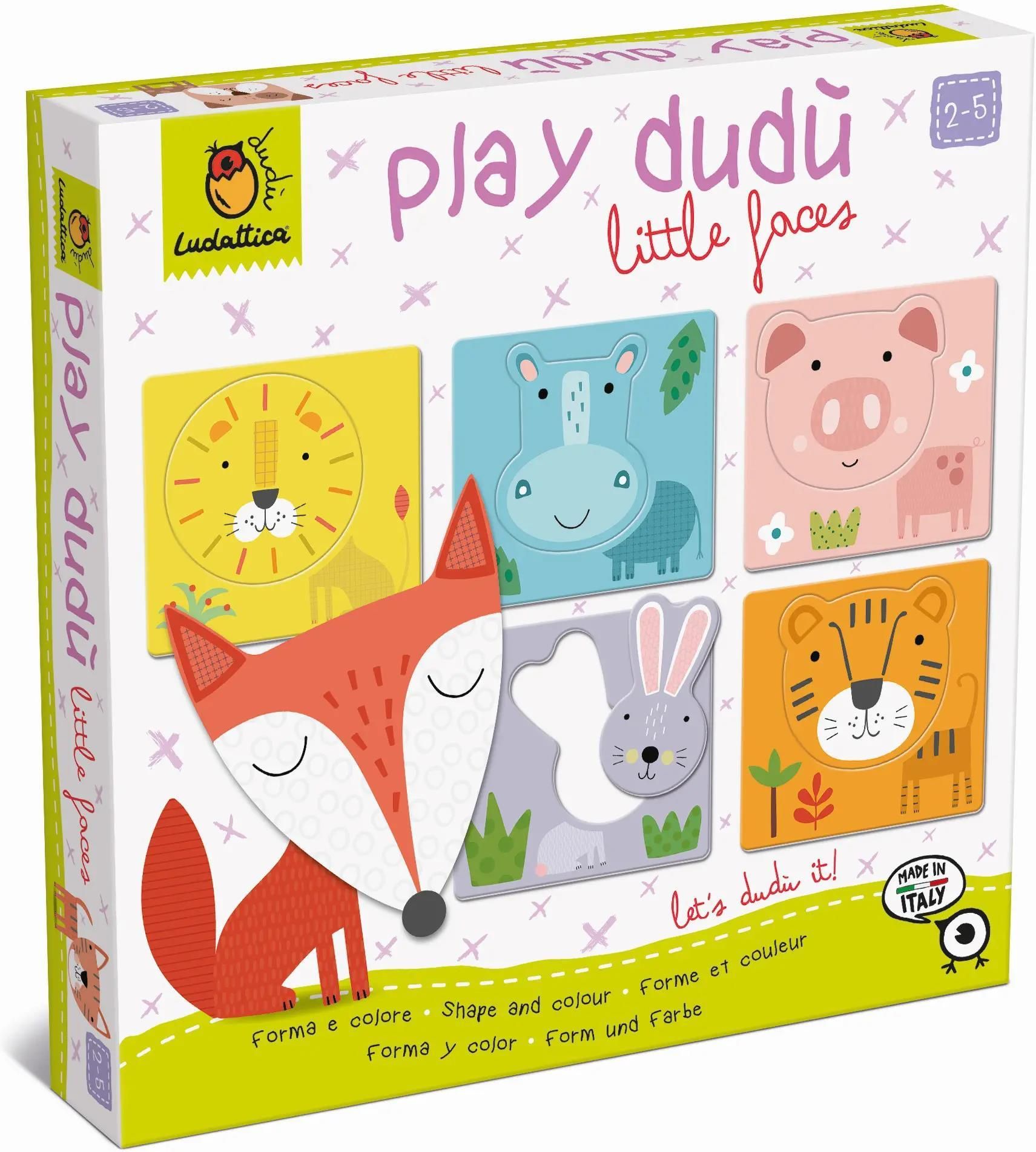 Ludattica Play Dudu Czyj to pyszczek? kształty, kolory, zwierzęta 20378 ...