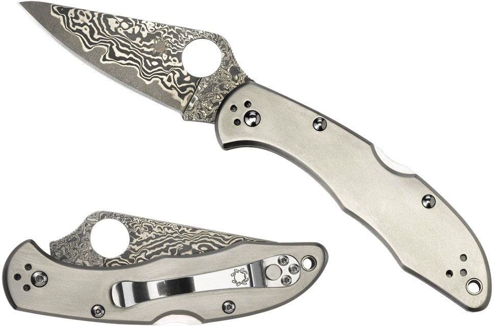 Spyderco Delica 4 Titanium Damascus C11Tipd - Ceny i opinie - Ceneo.pl