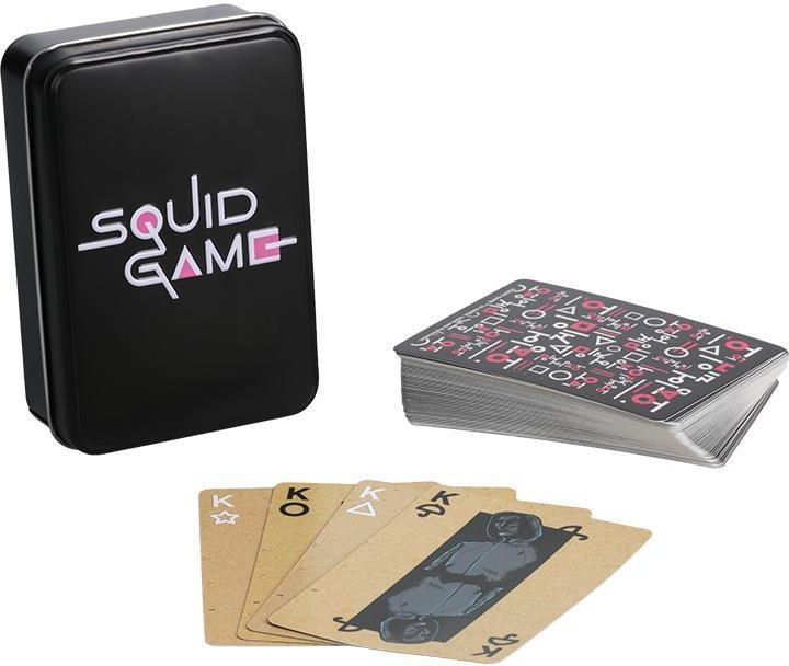 Paladone karty Squid Game w puszce / Squid Game Playing Cards in a Tin ...