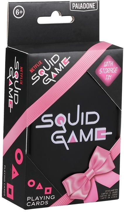 Paladone karty Squid Game w puszce / Squid Game Playing Cards in a Tin ...