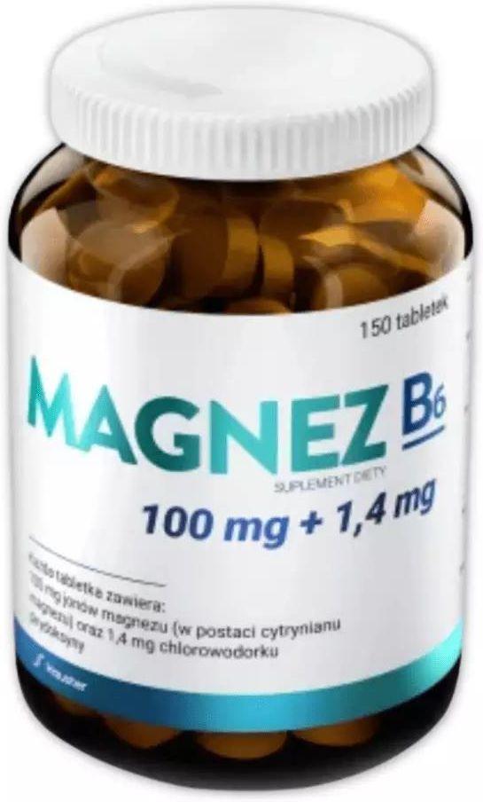 Hauster Store Magnez 100mg + 1,4mg 150tabl. - Opinie i ceny na Ceneo.pl