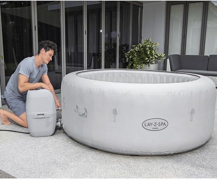 Jacuzzi Ogrodowe Spa 1,96 X 0,66 M Paris Lay-Z-Spa Airjet 60013 - Ceny ...