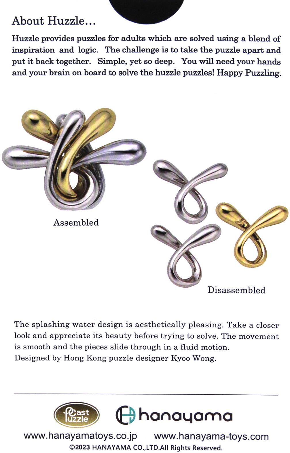 Hanayama Łamigłówka Huzzle Cast Ripple - poziom 5/6 - Ceny i opinie ...
