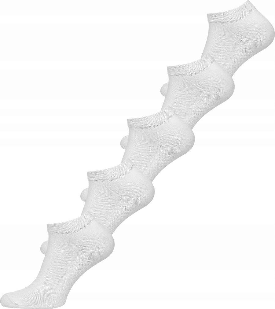Skarpetki Stopki Męskie 5 Pack 5 Par Białe M836-5P DENLEY_44-46 - Ceny i opinie - Ceneo.pl