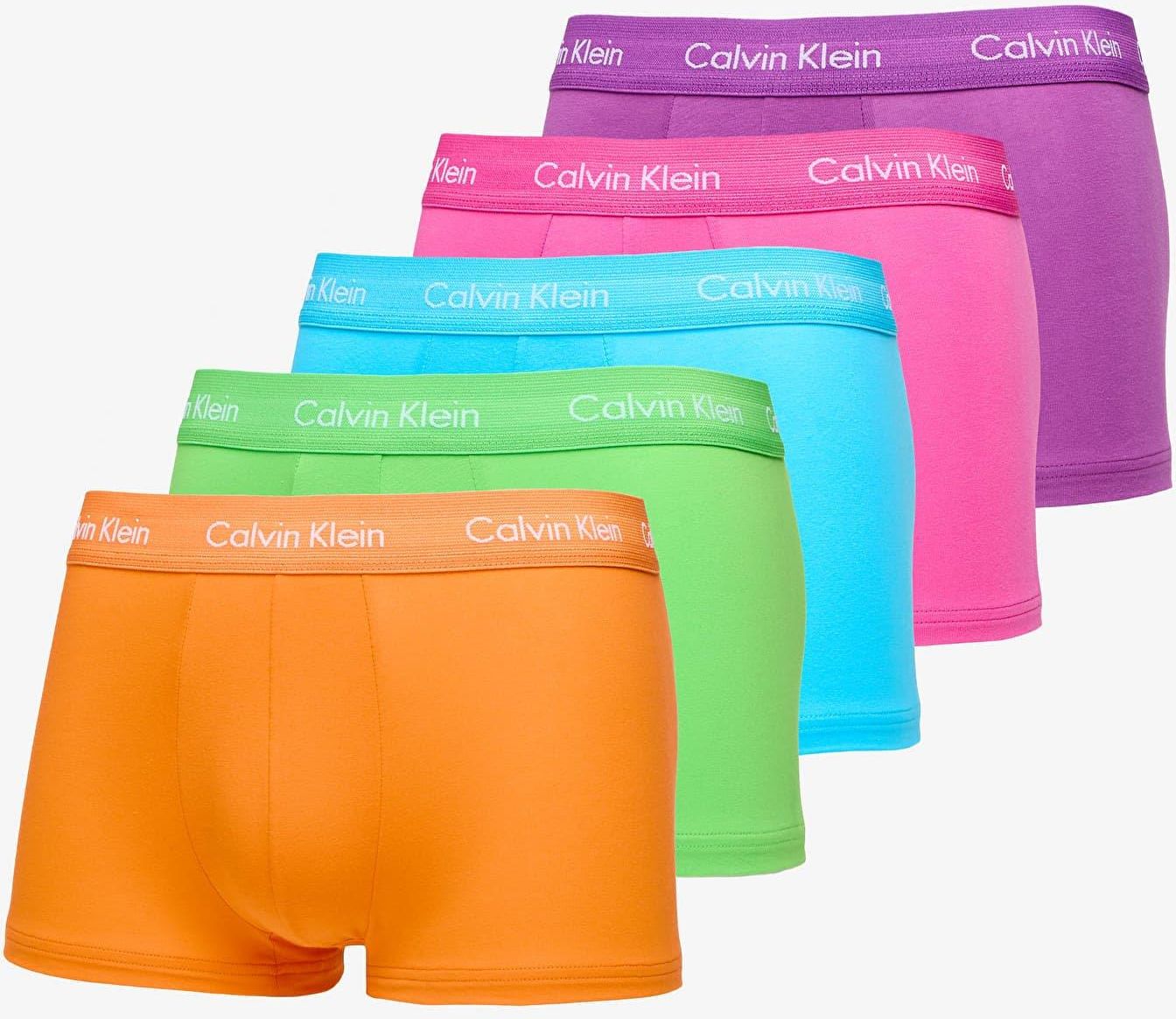 Calvin Klein Low Rise Trunk 5-Pack Multicolor - Ceny i opinie - Ceneo.pl
