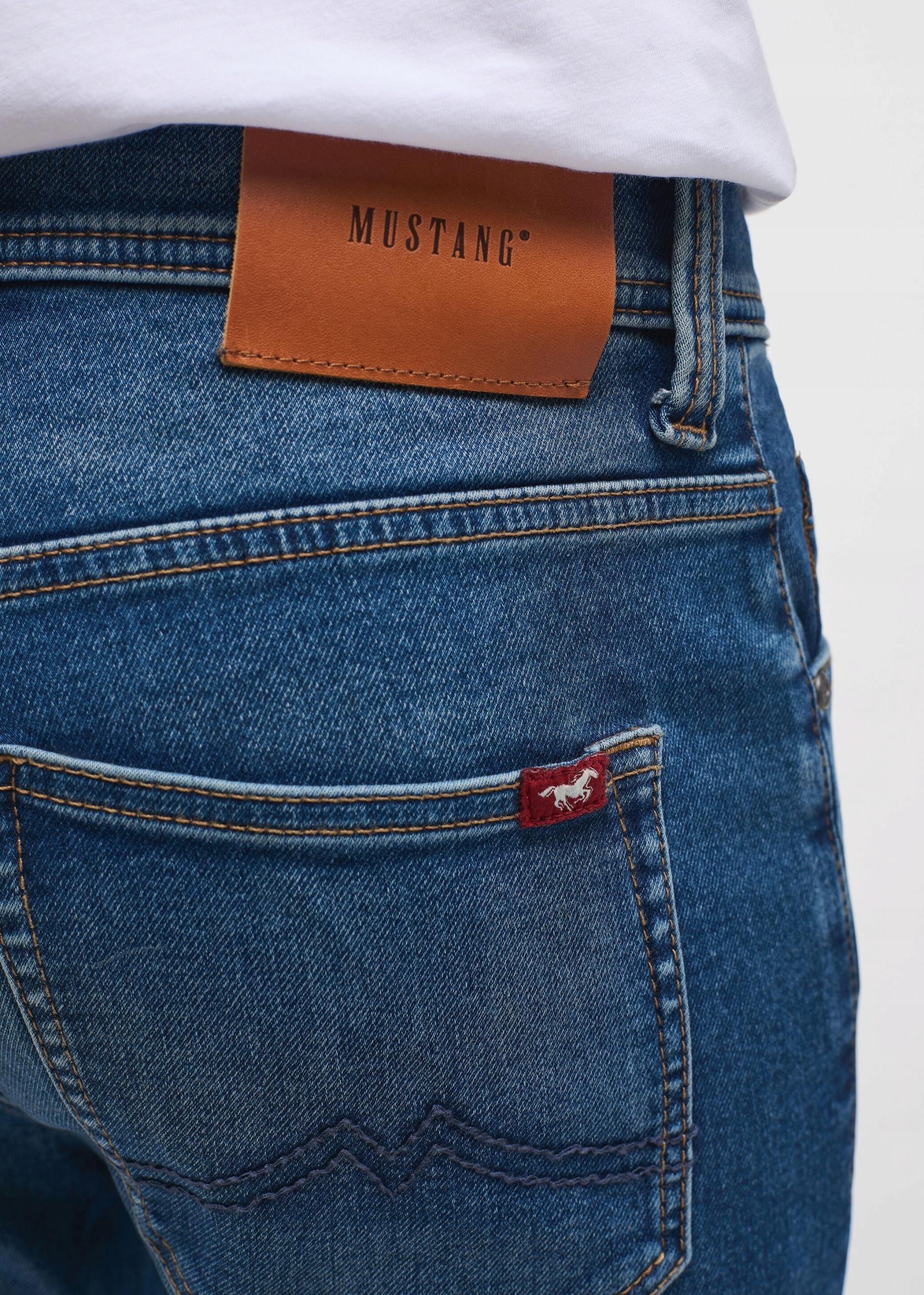 Mustang Jeans Oregon Slim K Denim Blue - Ceny i opinie - Ceneo.pl