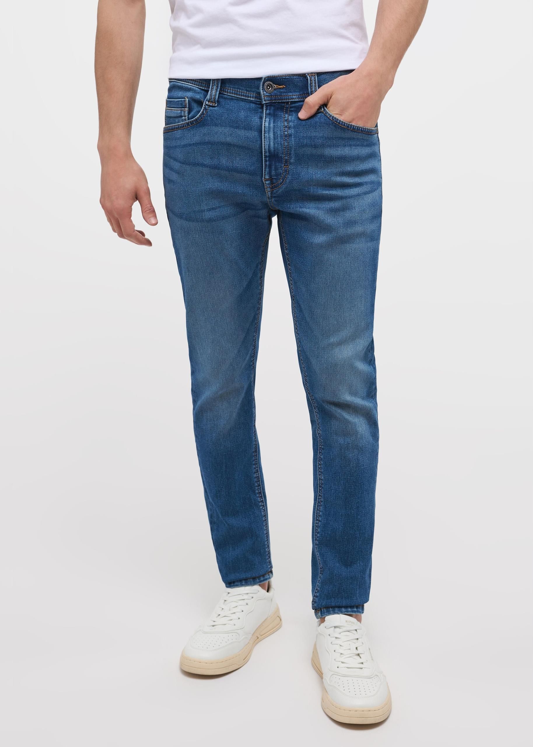 Mustang Jeans Oregon Slim K Denim Blue - Ceny i opinie - Ceneo.pl