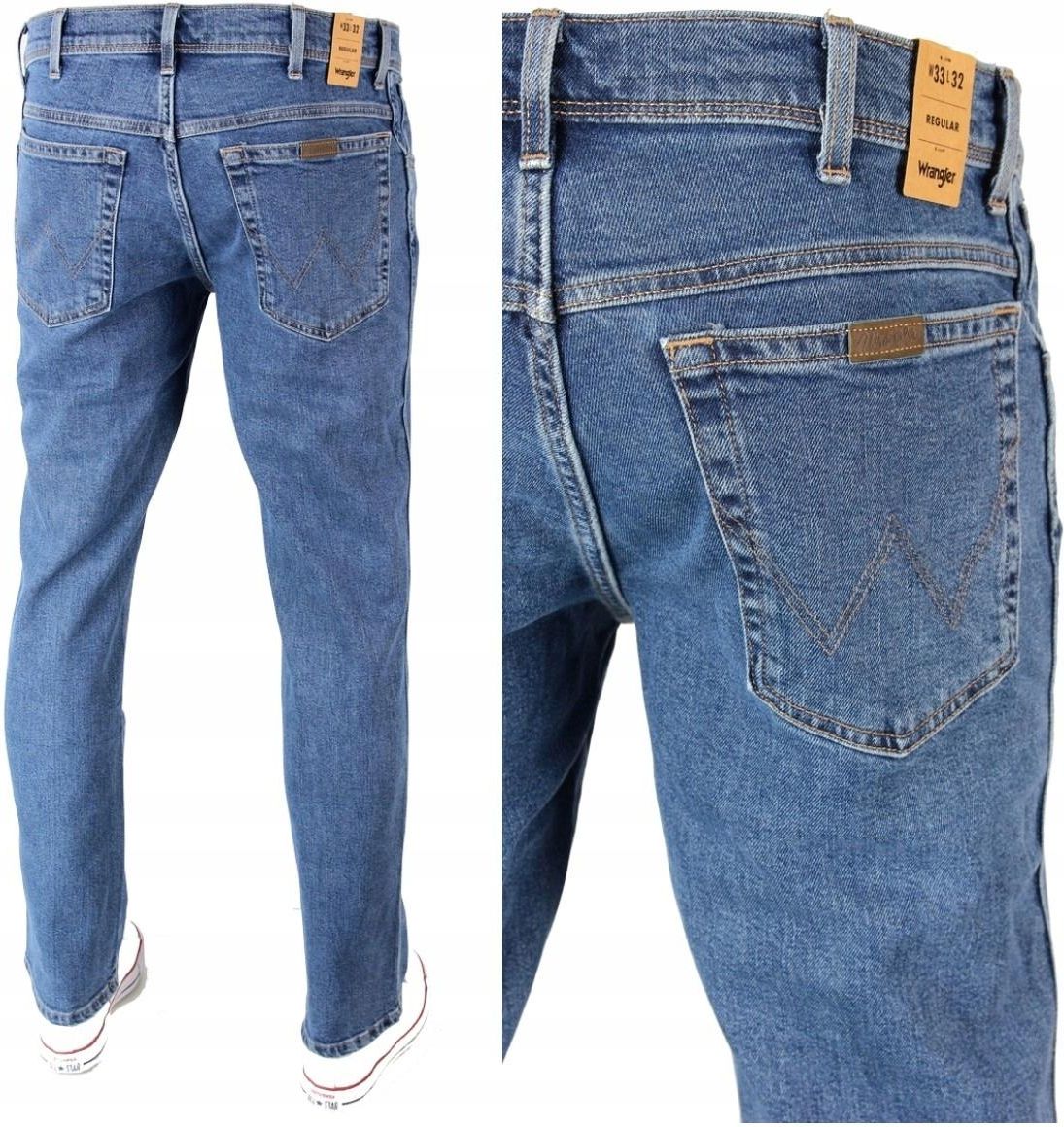 Wrangler Regular Jeansy Proste W40 L34 - Ceny i opinie - Ceneo.pl