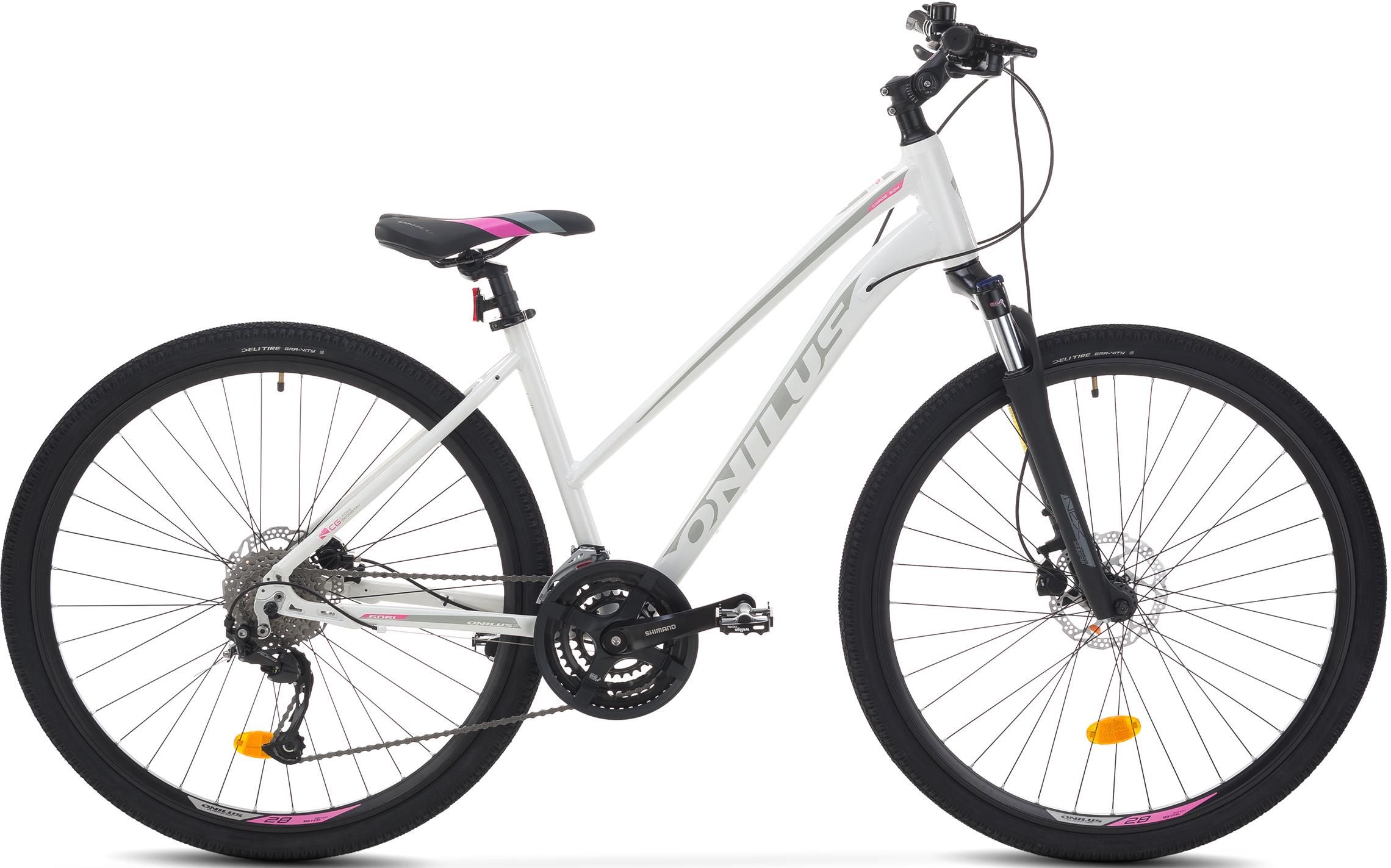 Rower 28 Onilus Cairos 3.0 biały połysk - Rowery Crossowe - Ceny i opinie Ceneo.pl