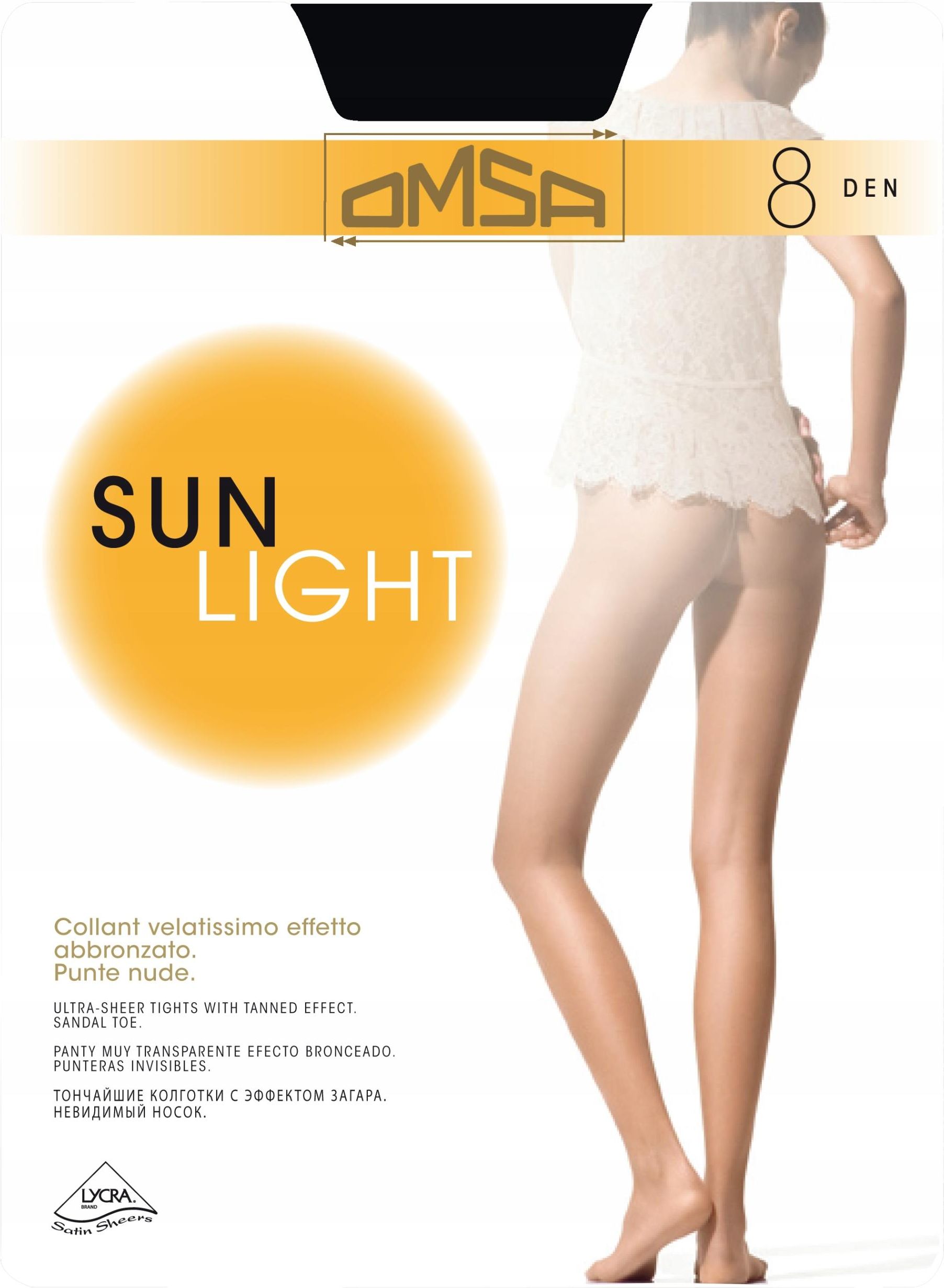 Cienkie Rajstopy Omsa Sun Light 8 Den - Ceny i opinie - Ceneo.pl