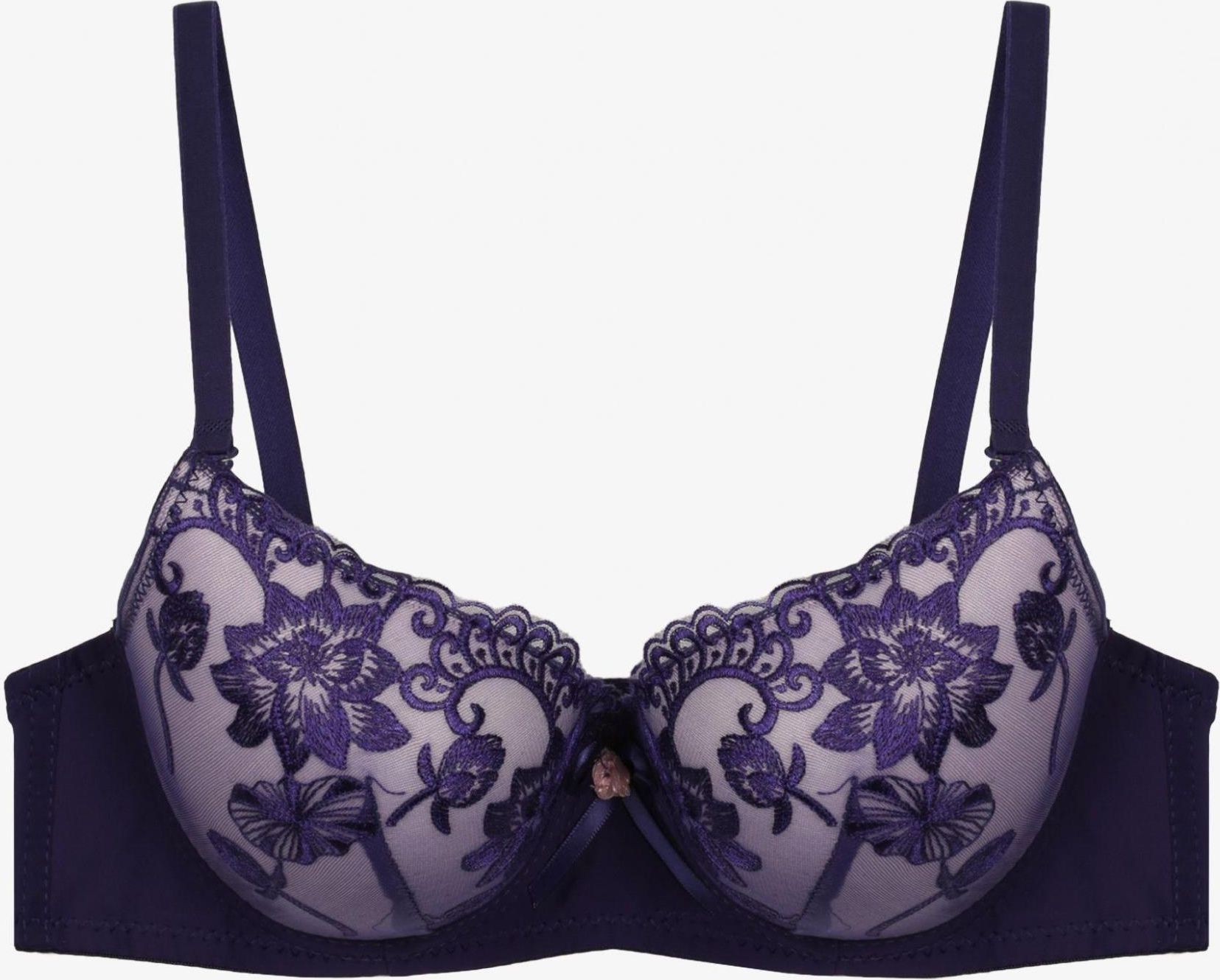 Renee Granatowy Biustonosz damski 85C Full Cup - Ceny i opinie - Ceneo.pl