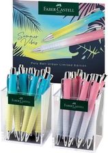 Faber Castell Długopis Poly Ball Urban Summer Display 24szt. - Ceny i ...