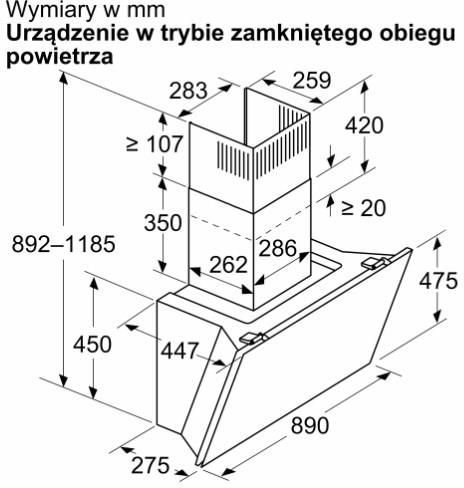 Okap Bosch Serie 8 DWK91LT60 - Opinie i ceny na Ceneo.pl