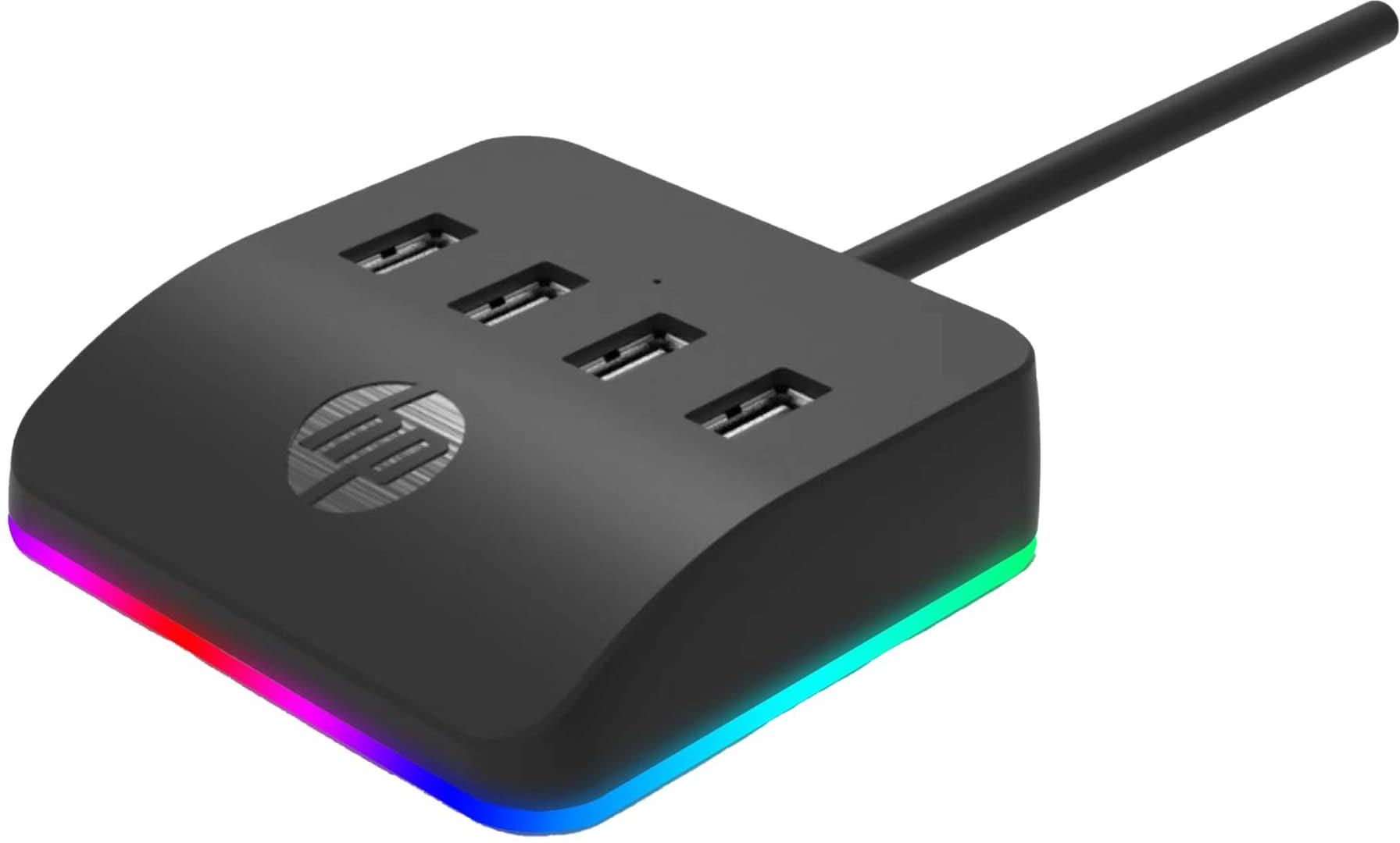 Hub USB Hewlett-Packard USB (3.0) hub 4-port, DHC-CT120, czarny ...