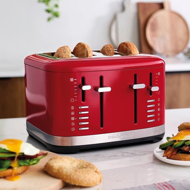 Toster Kitchenaid 5KMT4109 Czerwony - Opinie i ceny na Ceneo.pl