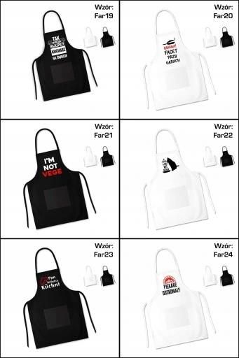 Fartuszek Masterchef Fartuch Prezent Grill + Imię - Gadżety dla domu ...