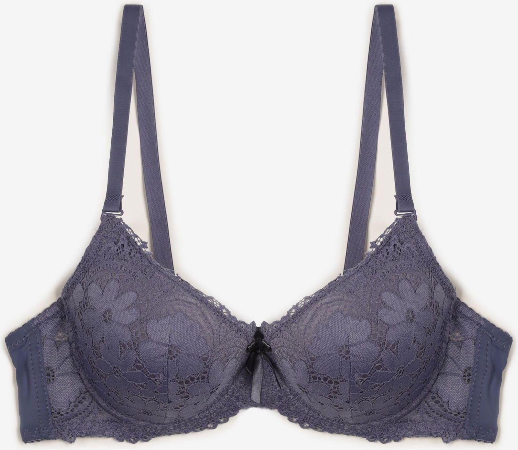 Renee Granatowy Biustonosz damski 75B Full Cup - Ceny i opinie - Ceneo.pl