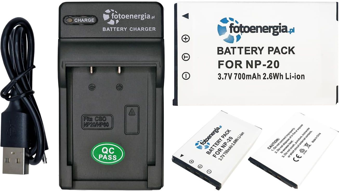 Fotoenergia Np-20 Np20 Do Casio Benq Dli-203 Dli203 [700 Mah ...