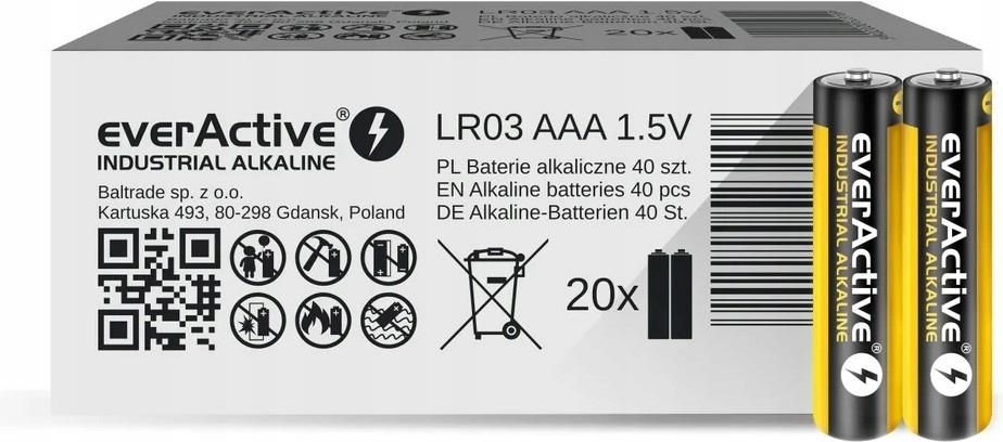 Everactive Baterie Lr03 Aaa 2 Sztuki Blue Alkaline - Ceny i opinie na ...