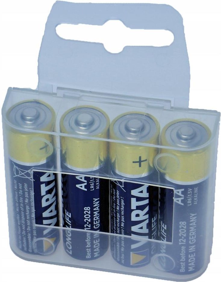 Varta 4X Lr6 Aa Mn1500 Longlife Box - Ceny i opinie na Ceneo.pl