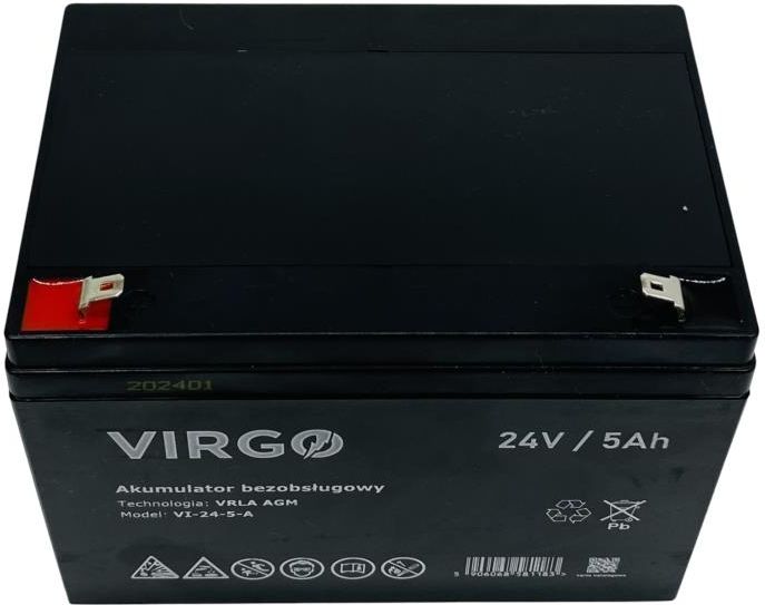Virgo Akumulator Vrla Agm 24V 5Ah - Ceny i opinie na Ceneo.pl