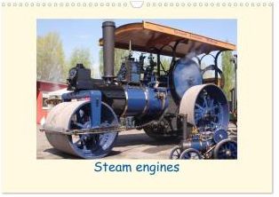 Steam engines (Wall Calendar 2025 DIN A3 landscape), CALVENDO 12 Month ...