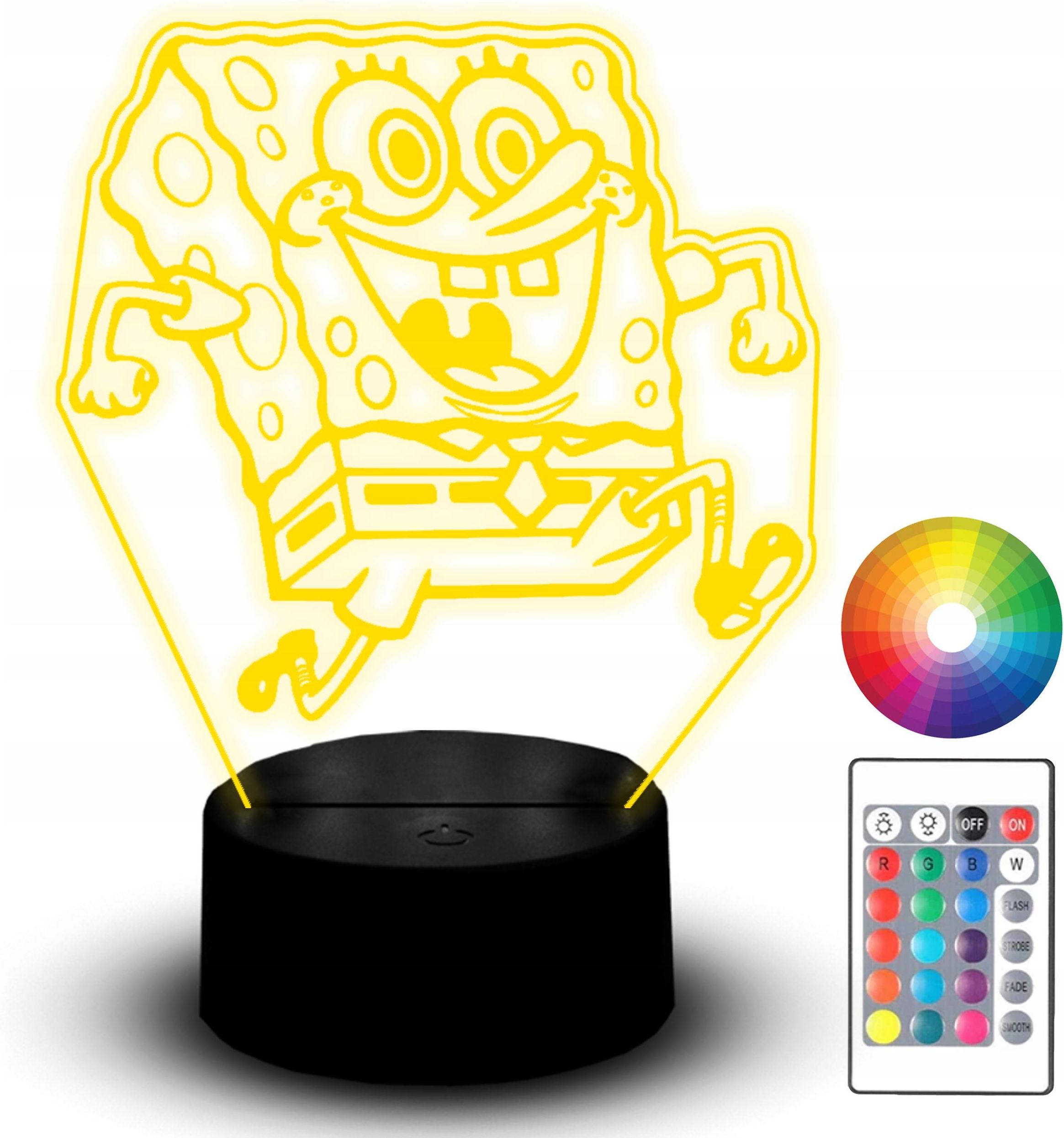 Lampka Led Spongebob Kanciastoporty Podświetlana - Opinie i atrakcyjne ...
