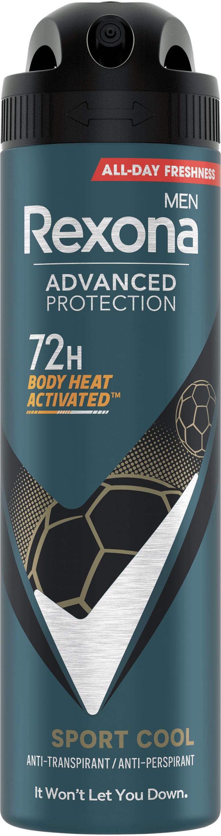 Rexona Men Advanced Protection Sport Cool Antyperspirant W Sprayu 150ml ...