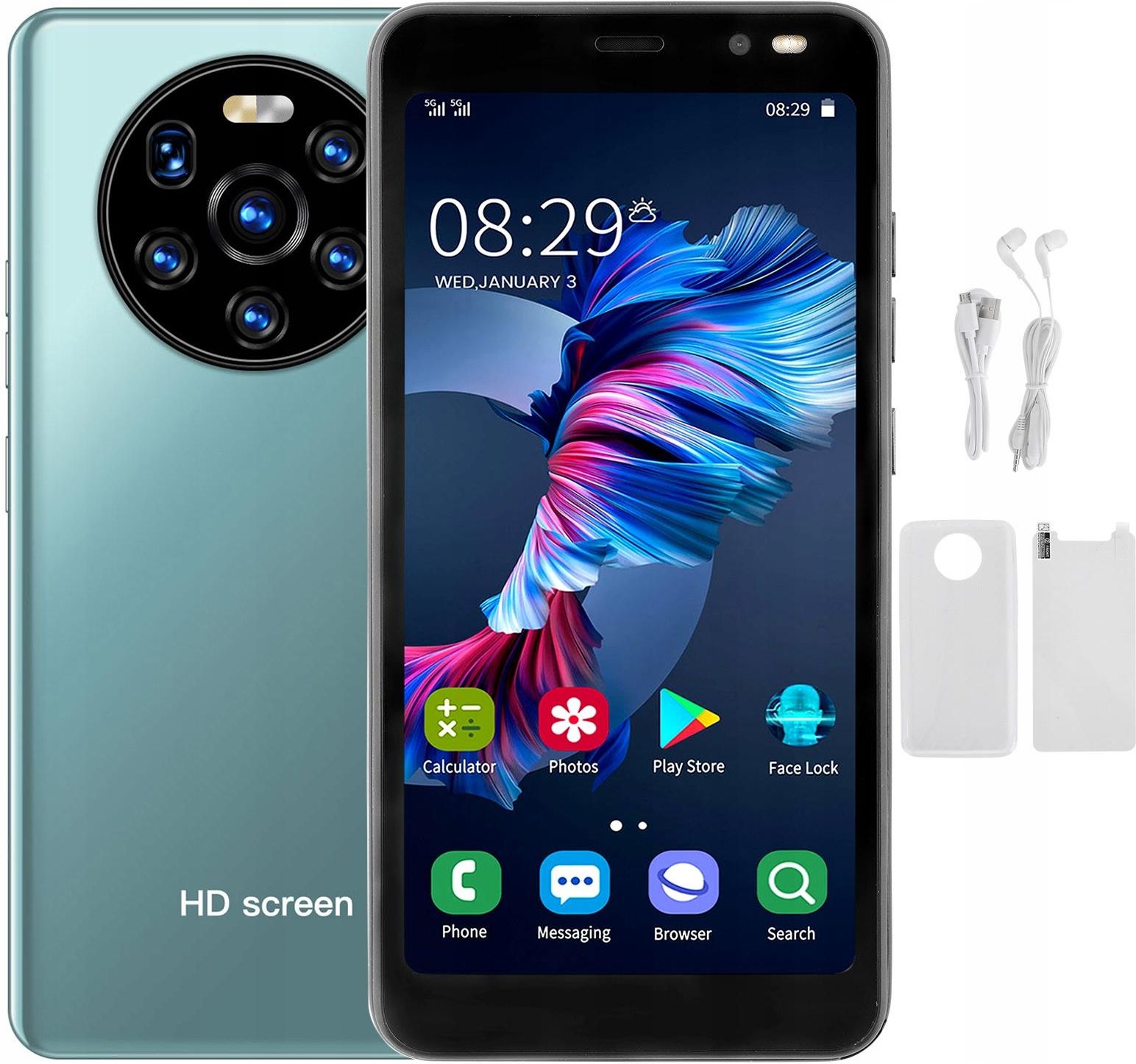 360 Mobiles C5 512MB/4GB Zielony - Cena, opinie na Ceneo.pl