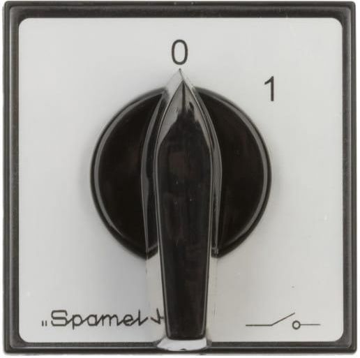 Spamel Łącznik Krzywkowy 0-1 3P 16A Do Wbudowania Łk15-2.8211P03 ...