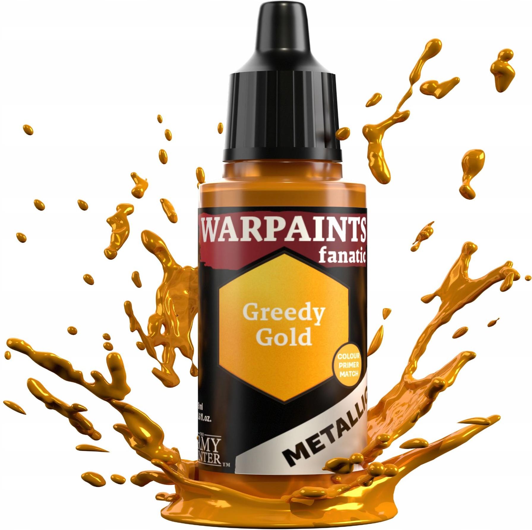 The Army Painter Warpaints Fanatic Metallic Greedy Gold 18ml - Ceny i ...