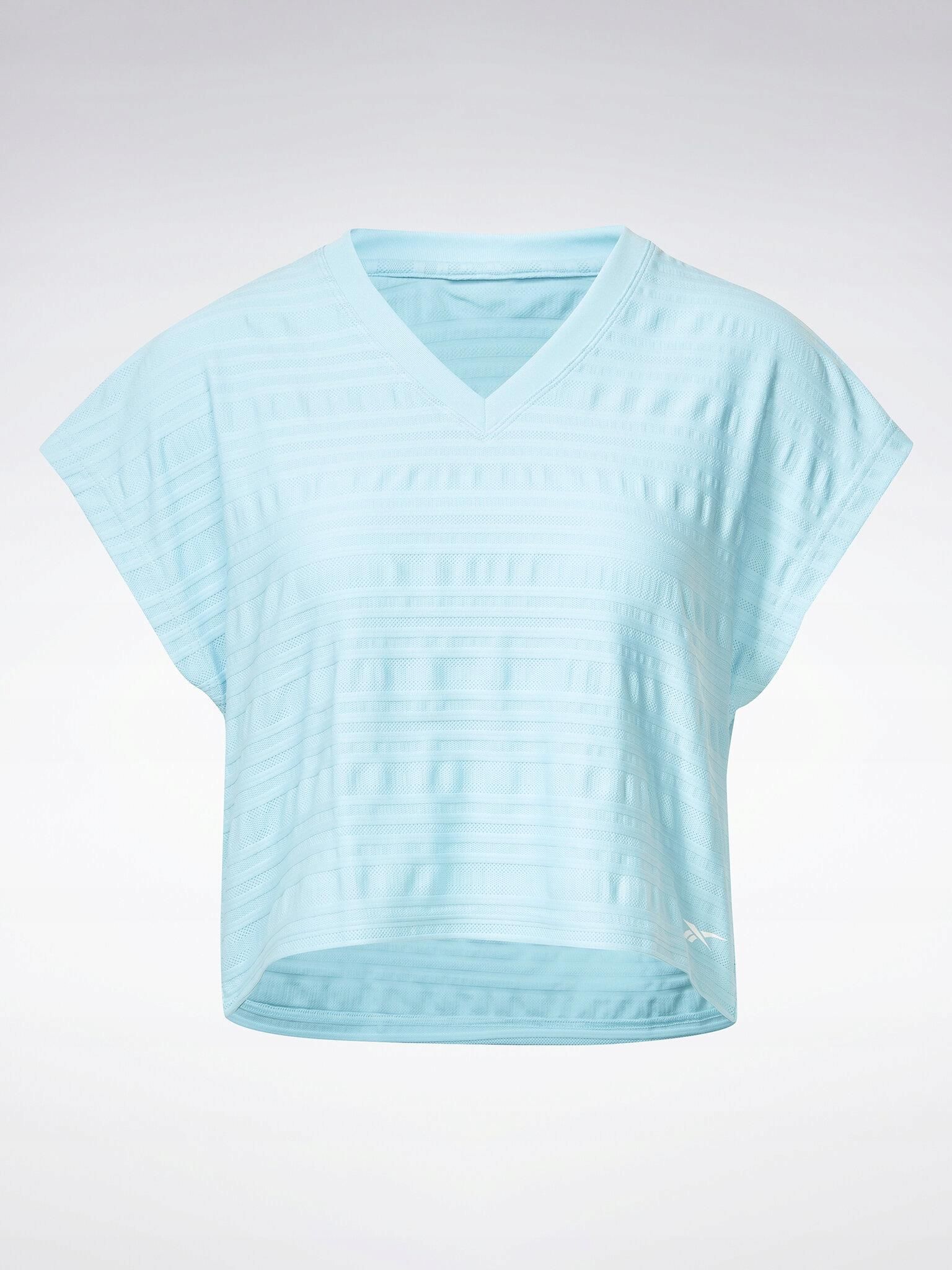 Reebok T-Shirt Perforated T-Shirt HT6108 Niebieski - Ceny i opinie ...