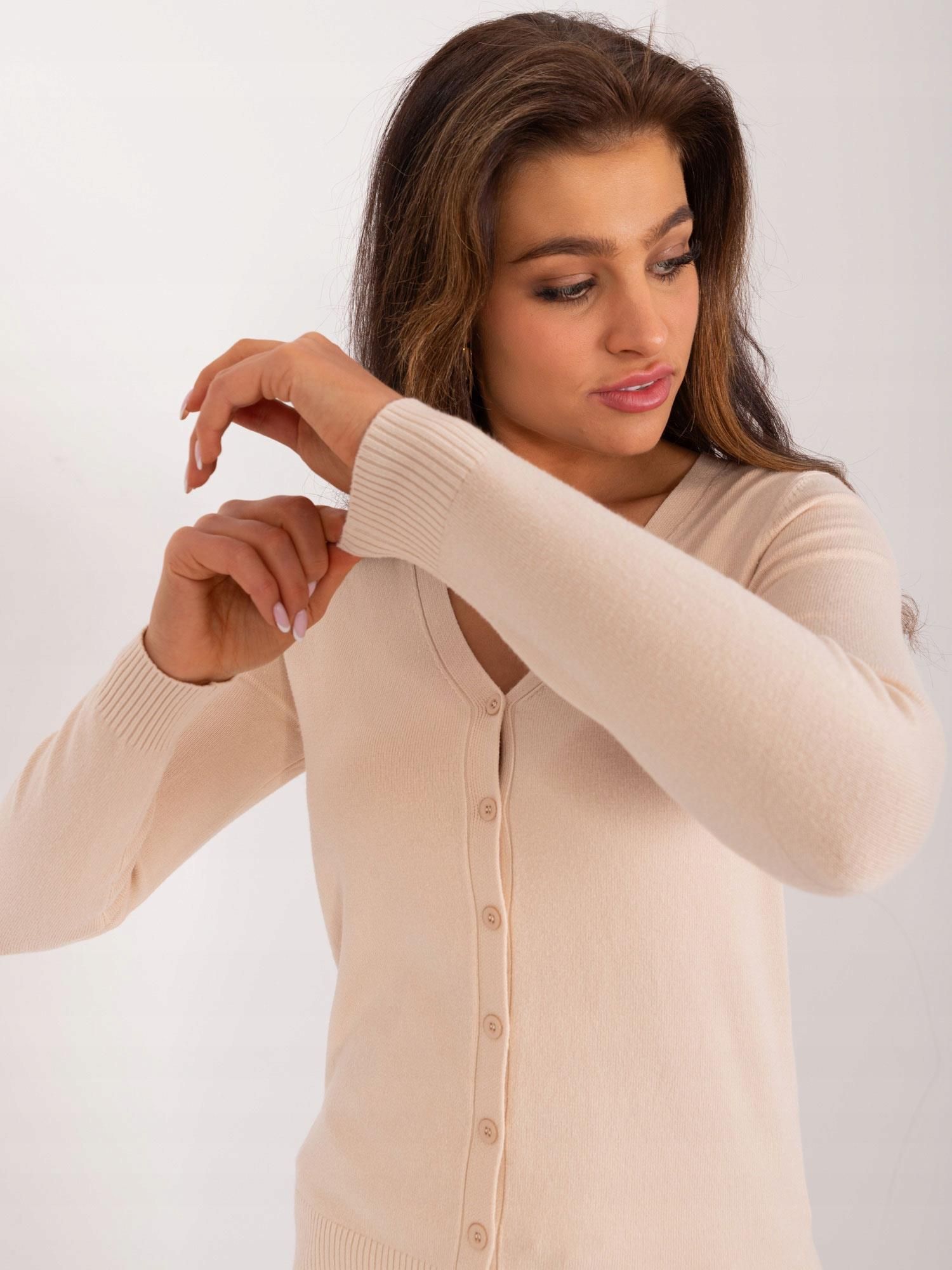 N.every Day Sweter (s/m) Beżowy Damskie - Ceny i opinie - Ceneo.pl