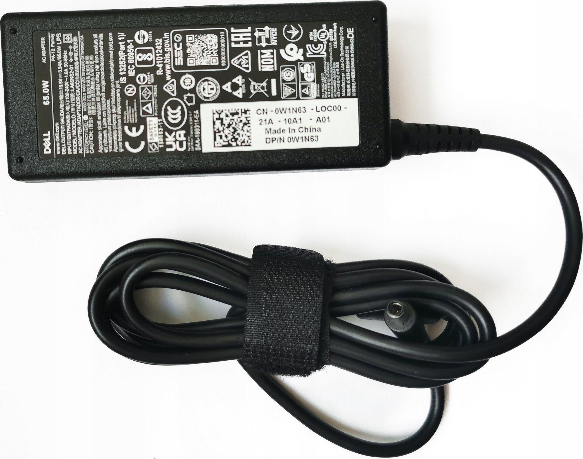 Zasilacz do laptopa Dell Ac Adapter 65W 19.5V 3 (ACADAPTER65W195V3 ...