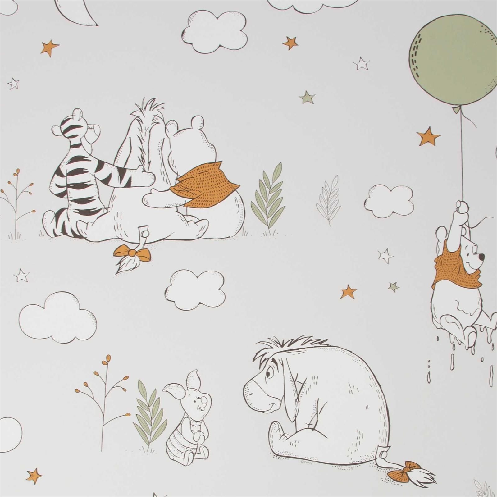 Tapeta Disney Kubuś Puchatek Na Chmurkach Pooh - Opinie i ceny na Ceneo.pl