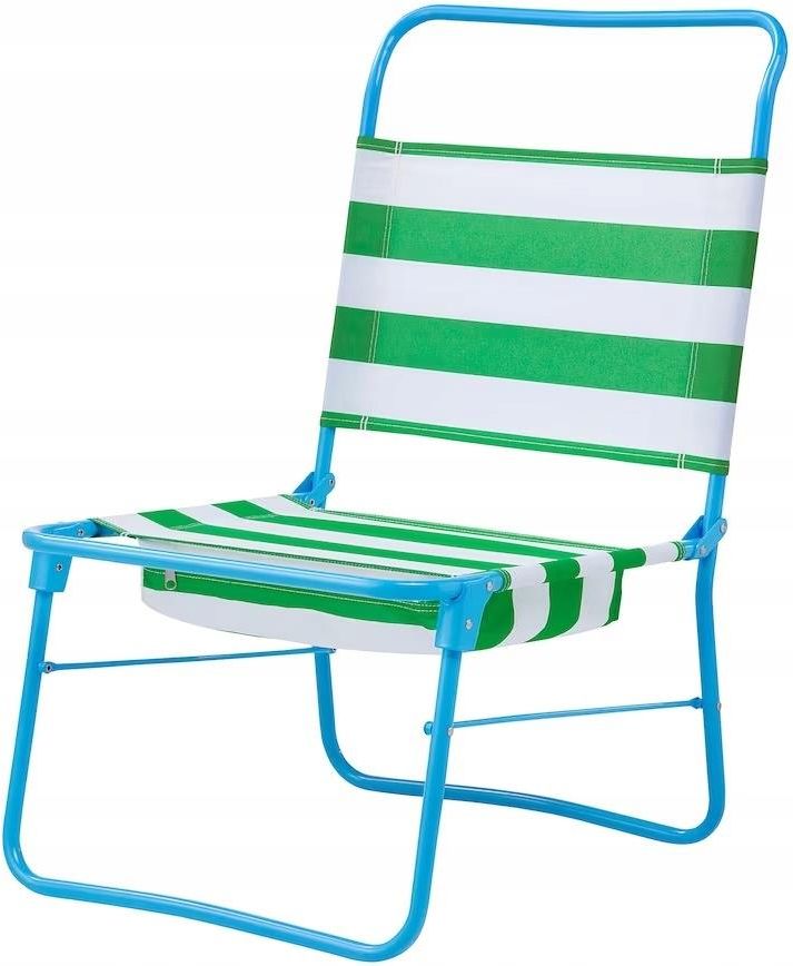 Ikea Strandon Krzesło Plażowe Składane Schowek - Ceny i opinie - Ceneo.pl