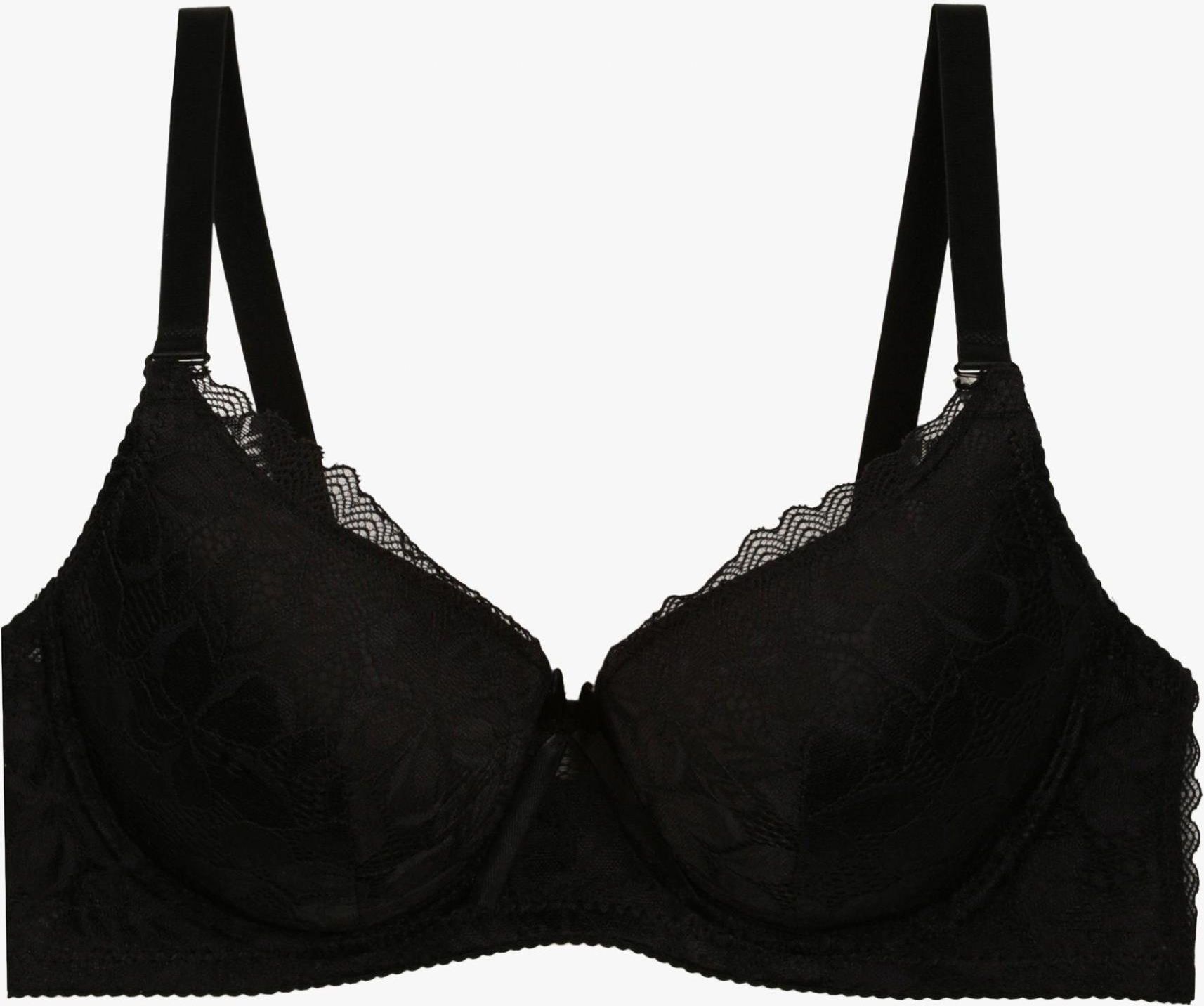 Born2Be Czarny Biustonosz damski 100D Full Cup - Ceny i opinie - Ceneo.pl