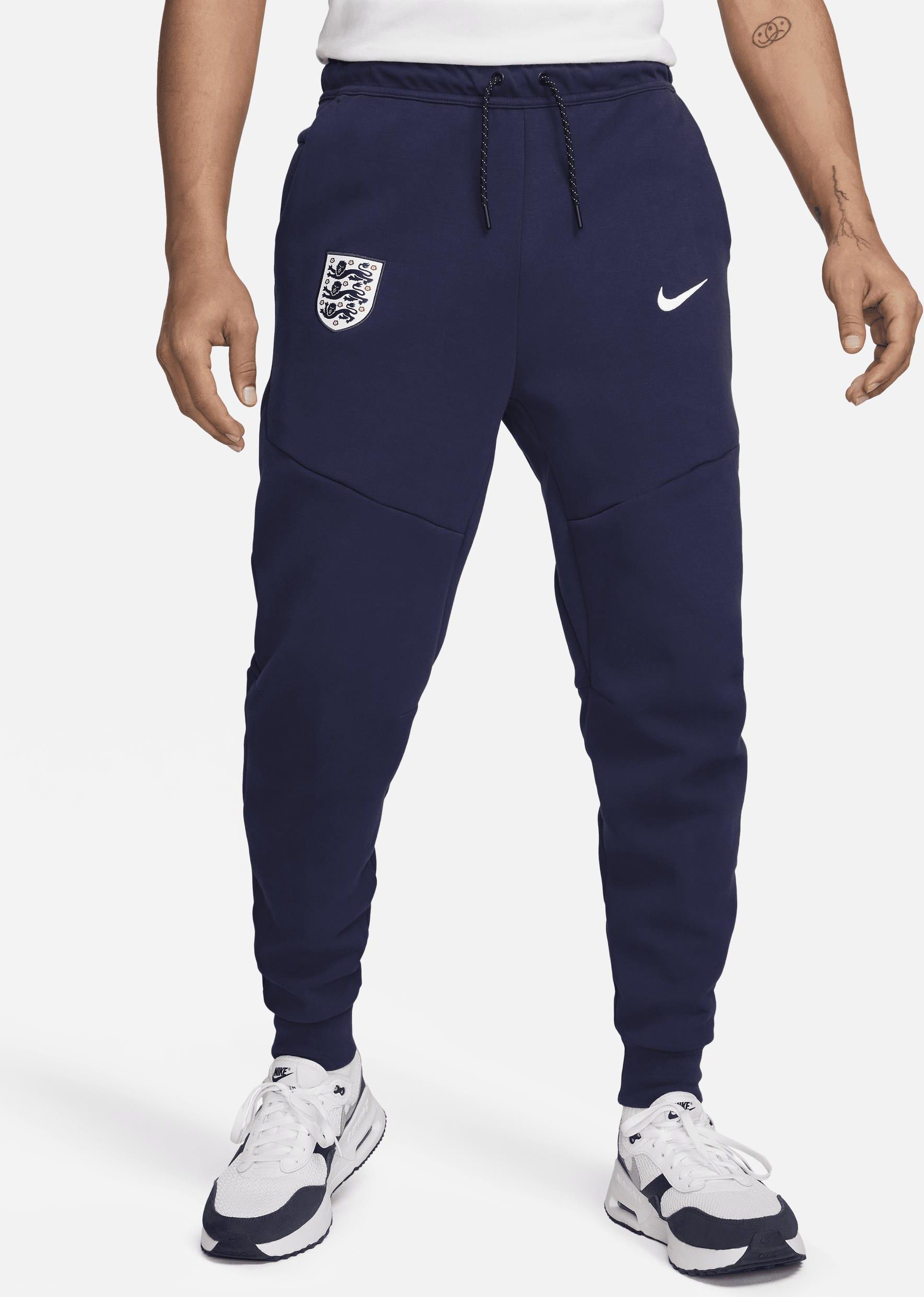 Męskie joggery piłkarskie Nike Anglia Tech Fleece - Fiolet - Ceny i ...