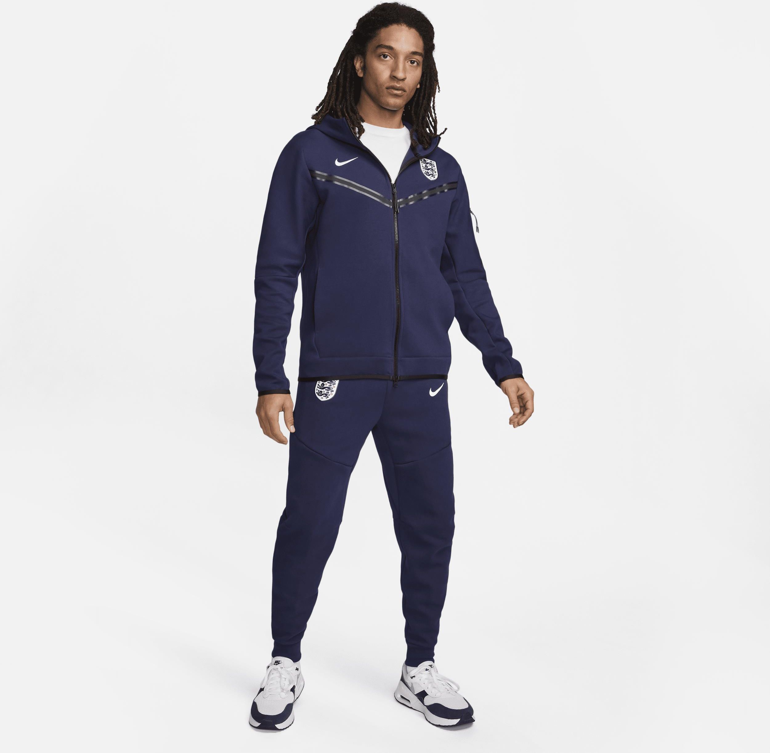 Męska piłkarska bluza z kapturem i zamkiem na całej długości Nike ...