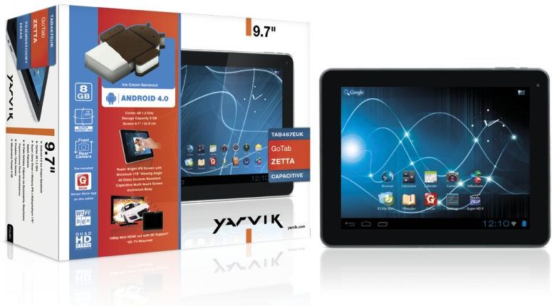 Tablet Yarvik Gotab Zetta 9.7 (TAB468EUK) - Ceny i opinie na Ceneo.pl