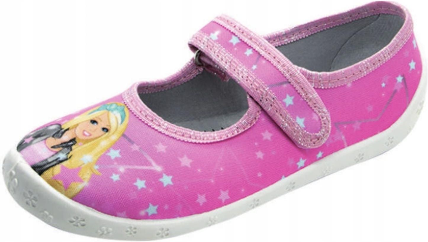 Raweks kapcie do przedszkola pantofle różowe Barbie r.27 - Ceny i ...