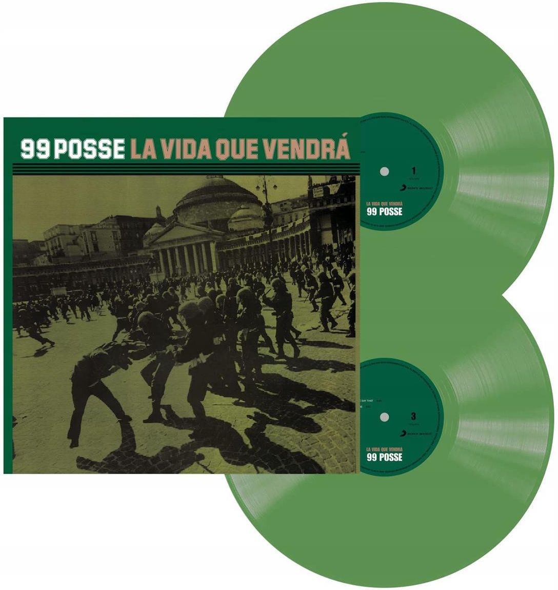 Płyta winylowa 99 Posse - La Vida Que Vendra (Col. Green) (Winyl ...