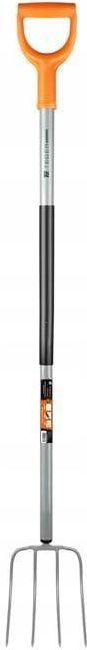Teger Widły Gospodarcze 4-Zębne Na Metalowym Trzonku Extra Long (Dł ...
