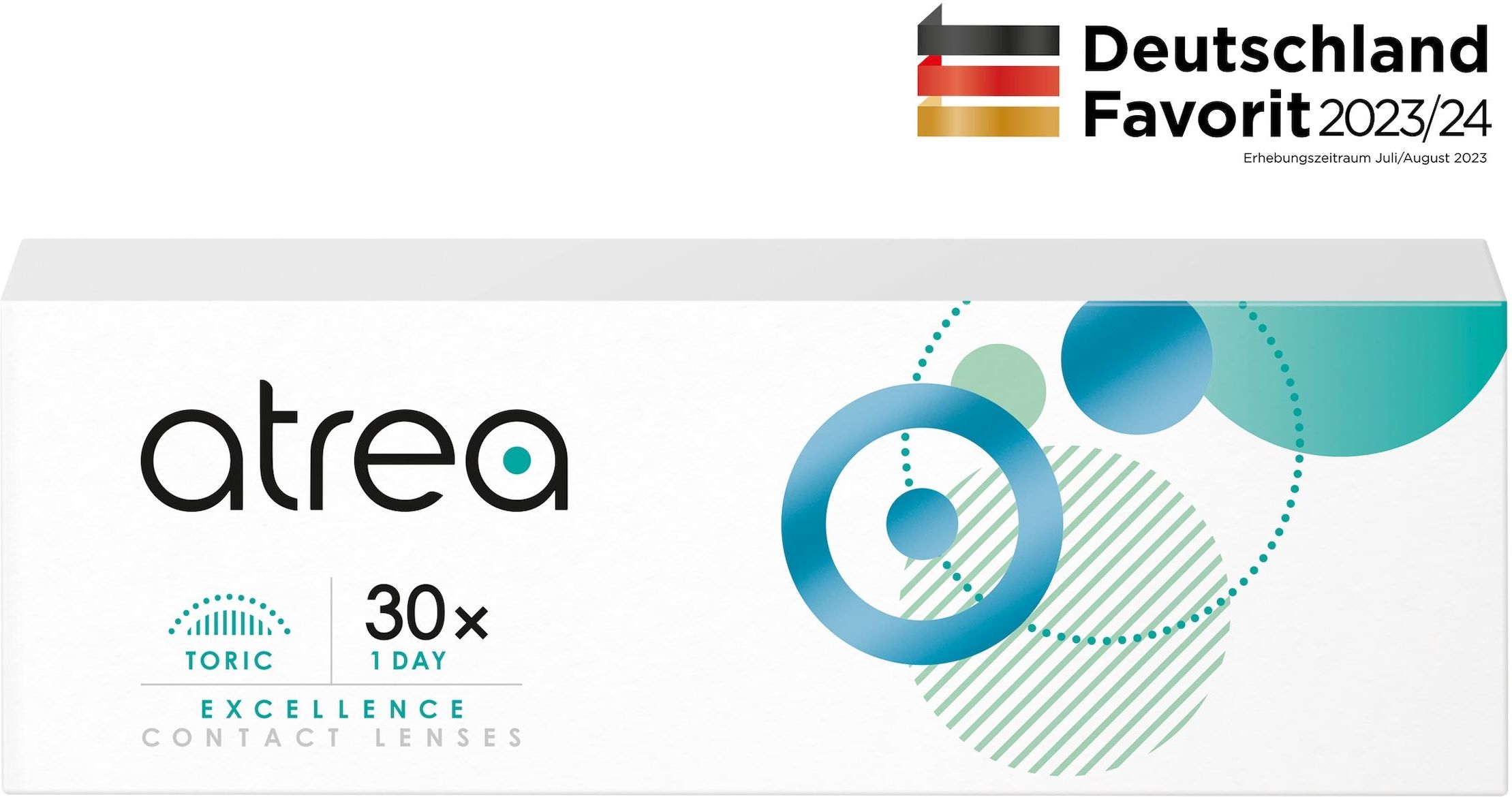 Soczewki Atrea Excellence 1 Day Toric 1 Dpt, Cyl. -2,25, Axis 140 ...