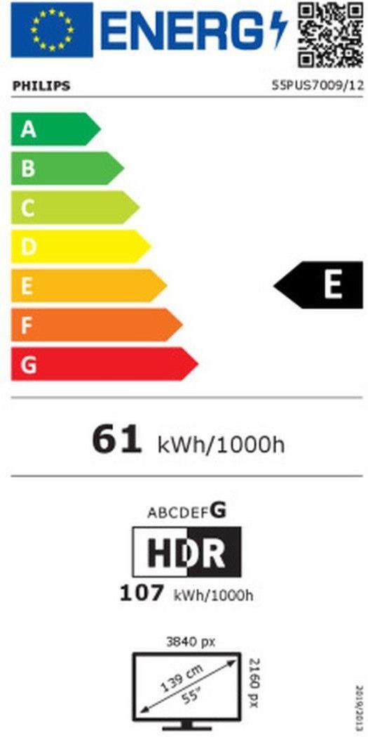 Telewizor LED Philips 55PUS7009/12 55 cali 4K UHD 55 cali - Opinie i ...