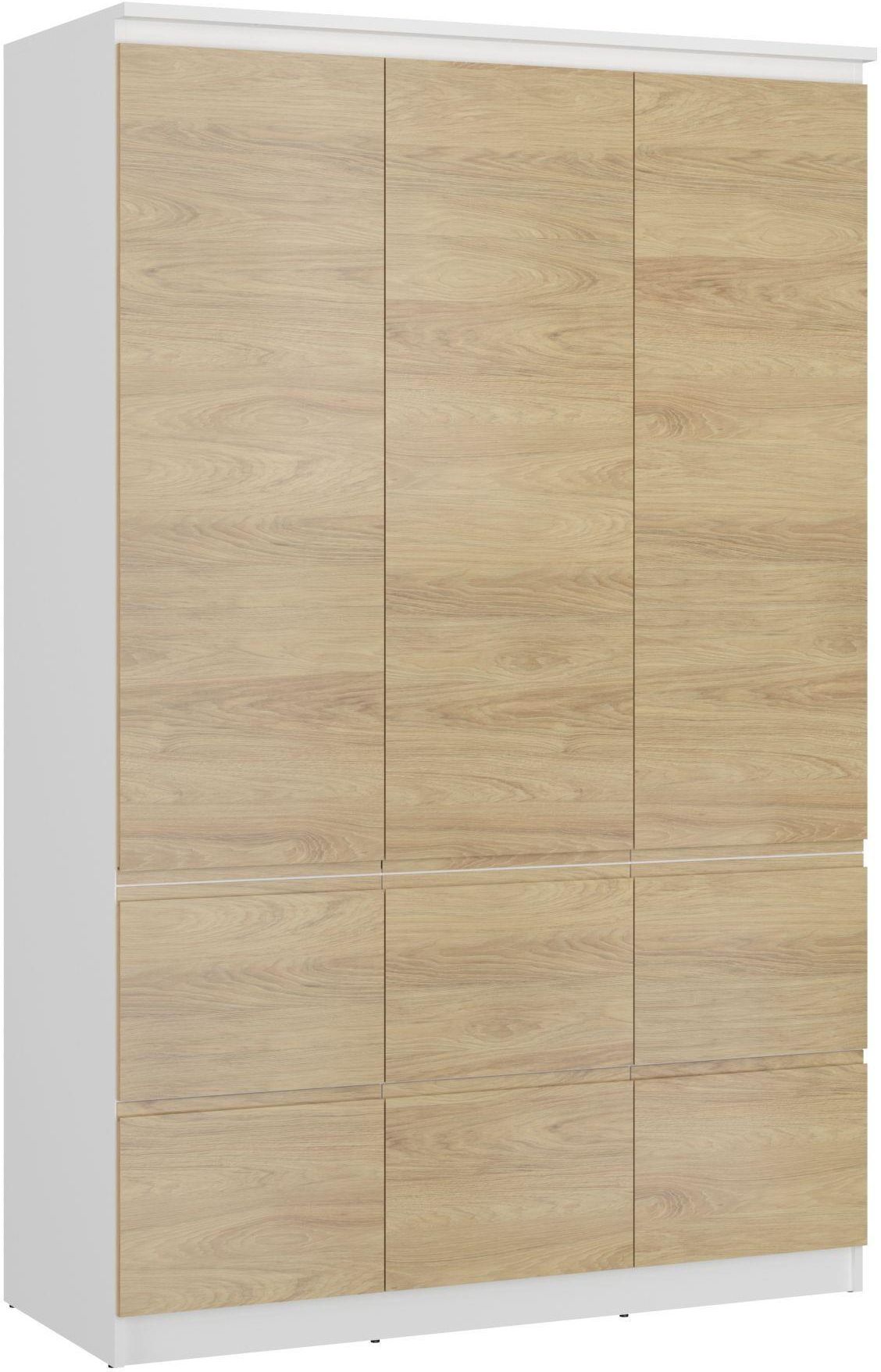 Extom Meble Szafa Boston Boss13 3D6S Hikora Naturalna - Opinie i ...