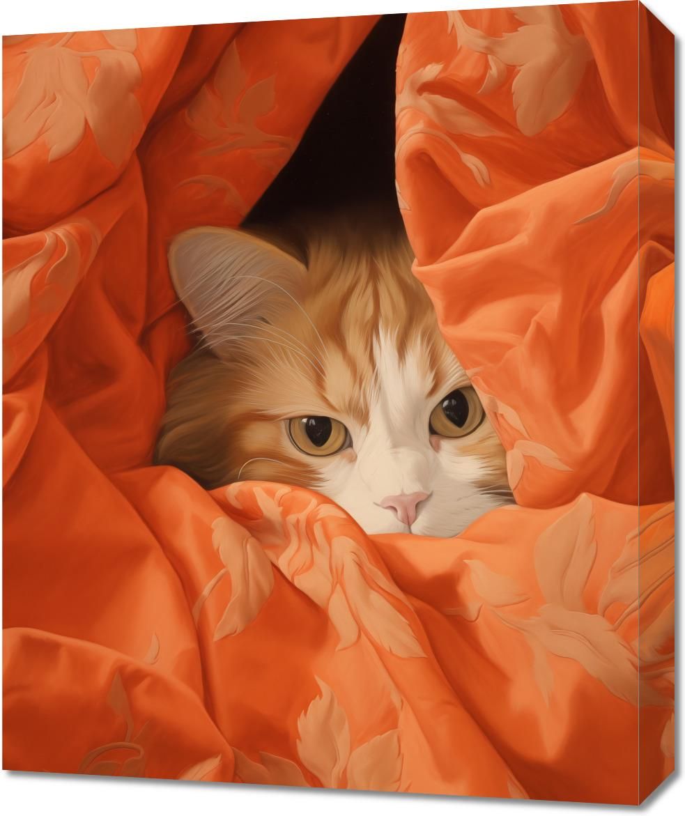 Zakito Posters Obraz 50x60cm Ukryty Kot - Opinie i atrakcyjne ceny na ...