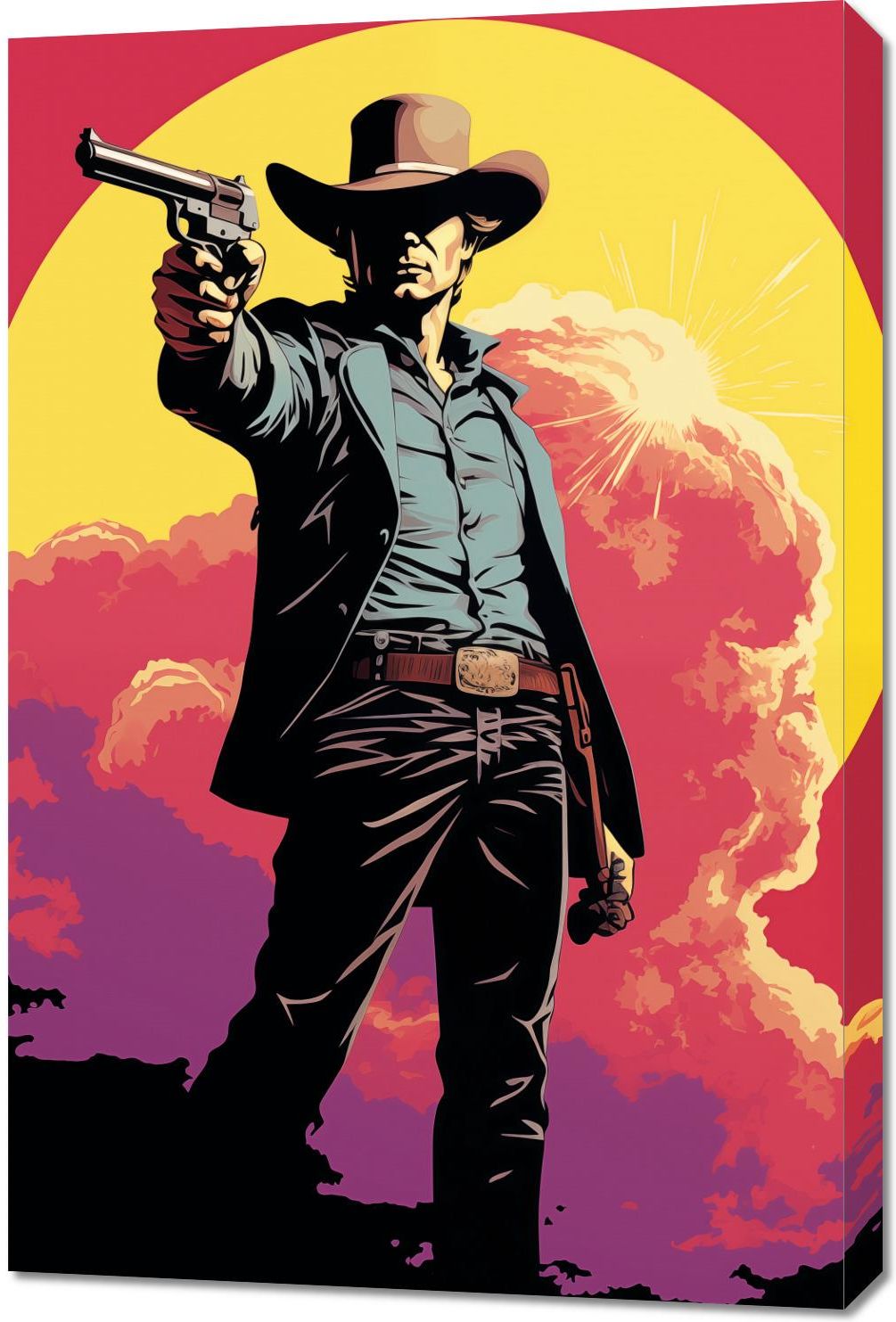 Zakito Posters Obraz 60x90cm Strzelec z Epoki - Opinie i atrakcyjne ...