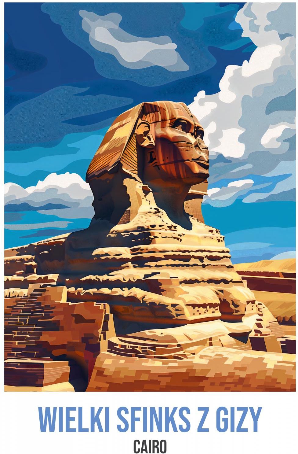 Zakito Posters Plakat 61x90,5cm Wielki Sfinks z Gizy - Opinie i ...